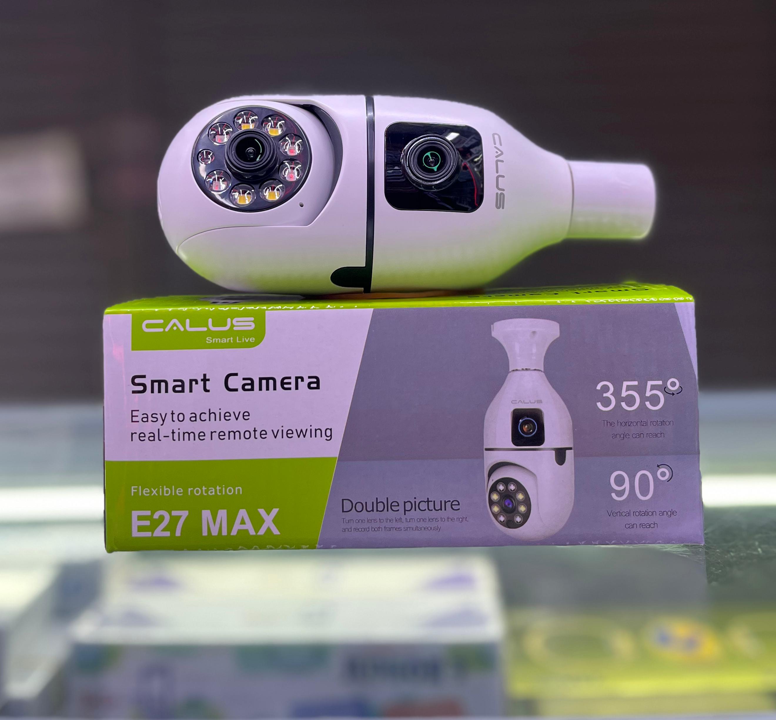 Calus Dual Lens Bulb Camera